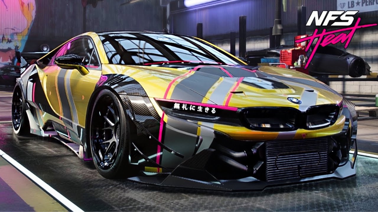 "Exclusive" BMW i8 Deluxe edition HEAT 5 gameplay and build in Need For ...