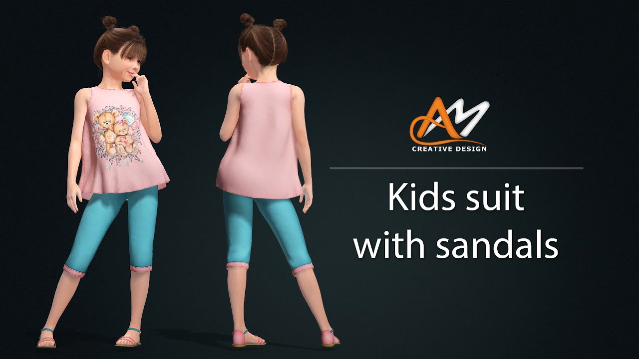Kids suit for Character Creator and Iclone - YouTube