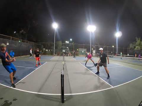 Crazy High level Pickleball 5.0 Jessie Irvine Erik Lange Jeff Warnick ...