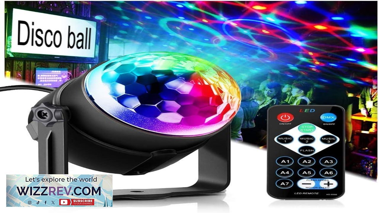 Party Lights Dj Rave Lights Led Strobe Lights Sound Activated Stage ...
