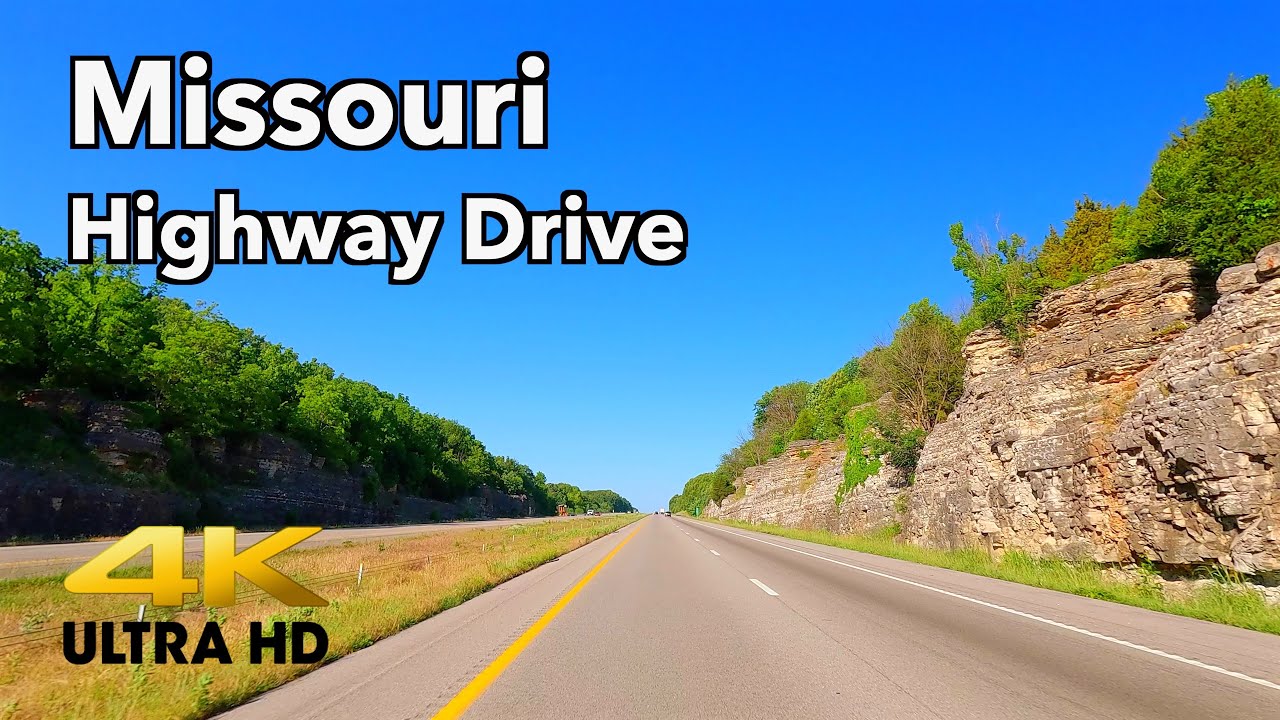 Driving Western Missouri on Interstate 44 | Springfield to Joplin | 4K ...