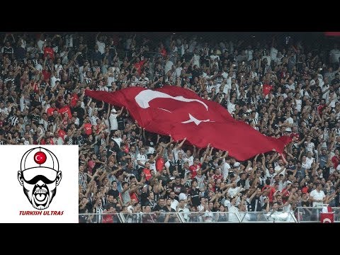 Beşiktaş / Partizan   Kulakları Sağır Eden İzmir Marşı 30.08.2018
