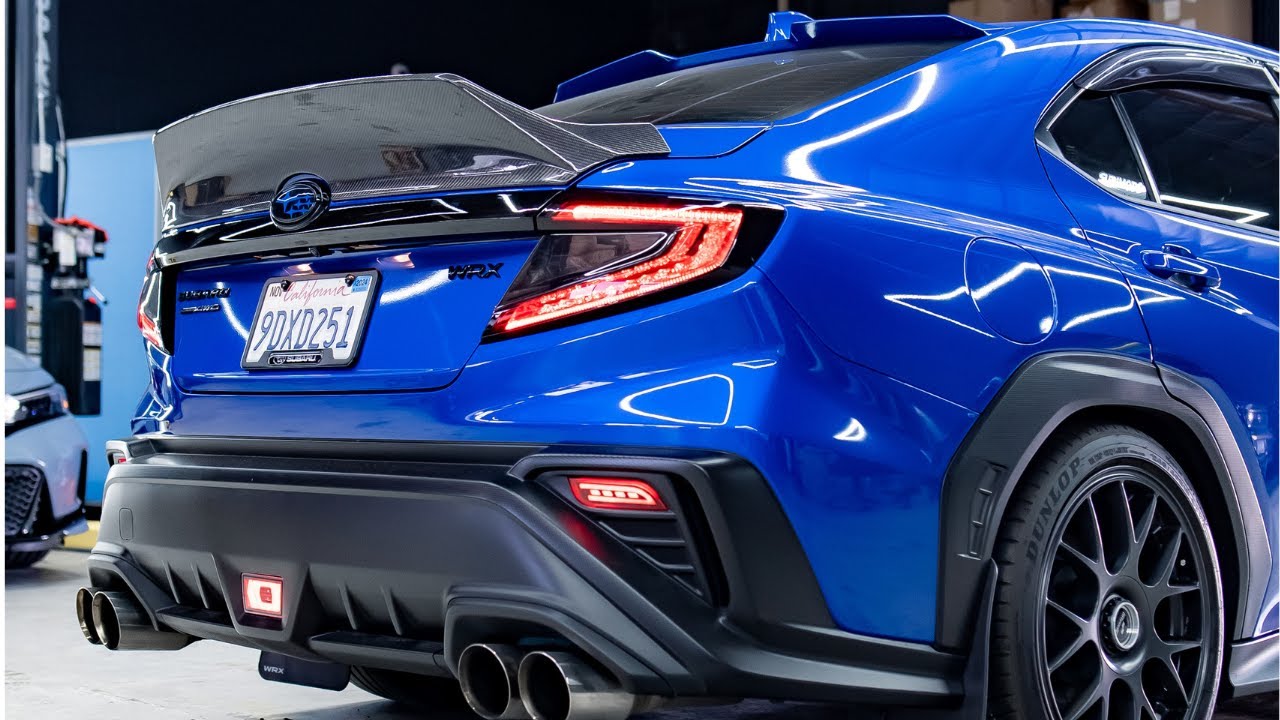 MOST AGGRESSIVE DUCKBILL EVER! 2022 - 2024 SUBARU WRX - YouTube