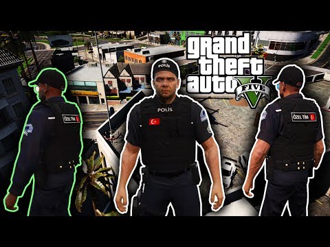 ÖZEL TİM'DE TAKTİK MAKTİK YOK! - GTA 5 POLİS MODU