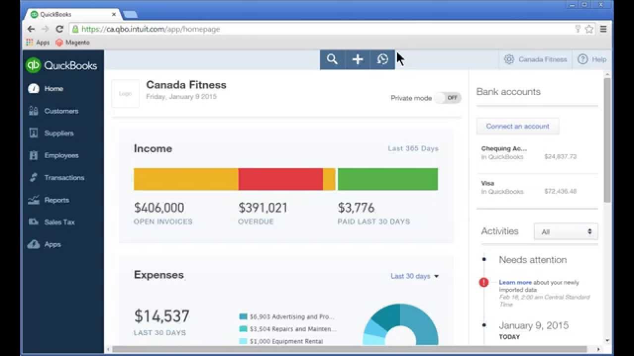 Sales Workflow in QuickBooks Online - YouTube