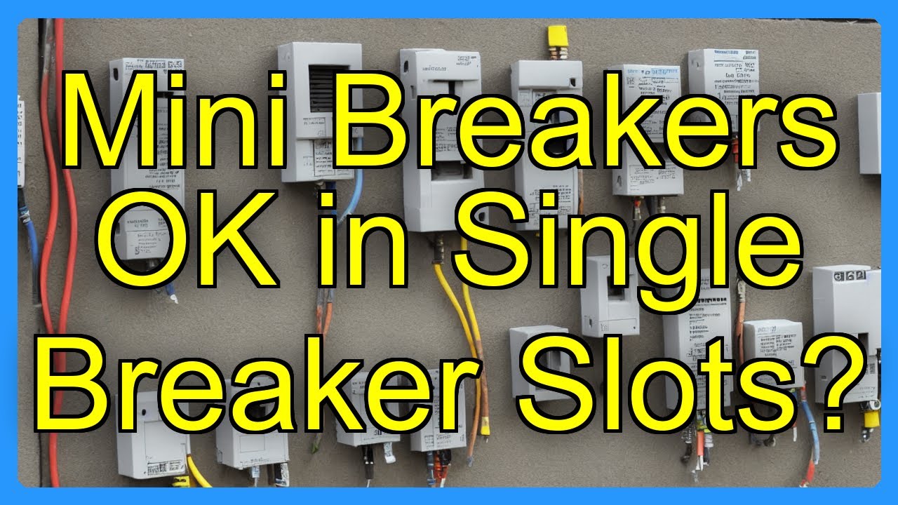 Mini Breakers OK in Single Breaker Slots? - YouTube