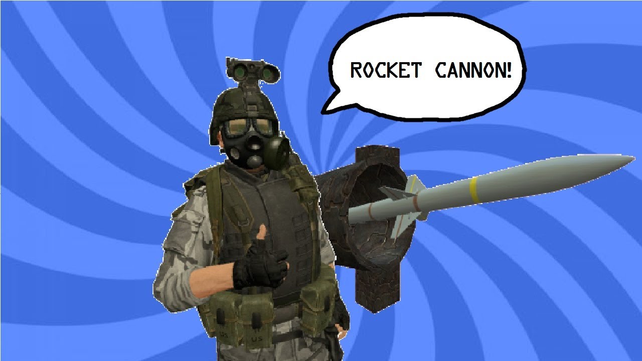 Gmod Builder - How to make your own Rocket Cannon - YouTube