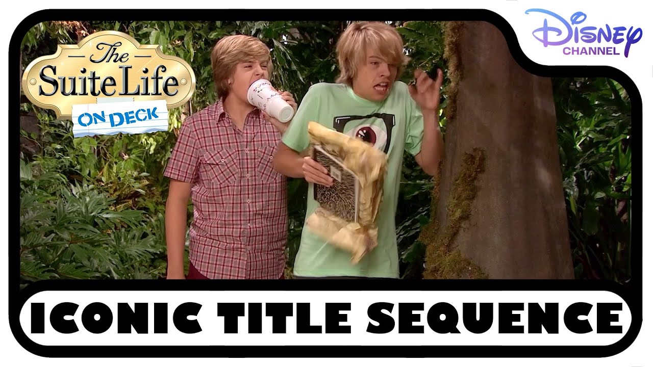 The Suite Life on Deck | Iconic Title Sequence 🎵 | Disney Channel UK ...