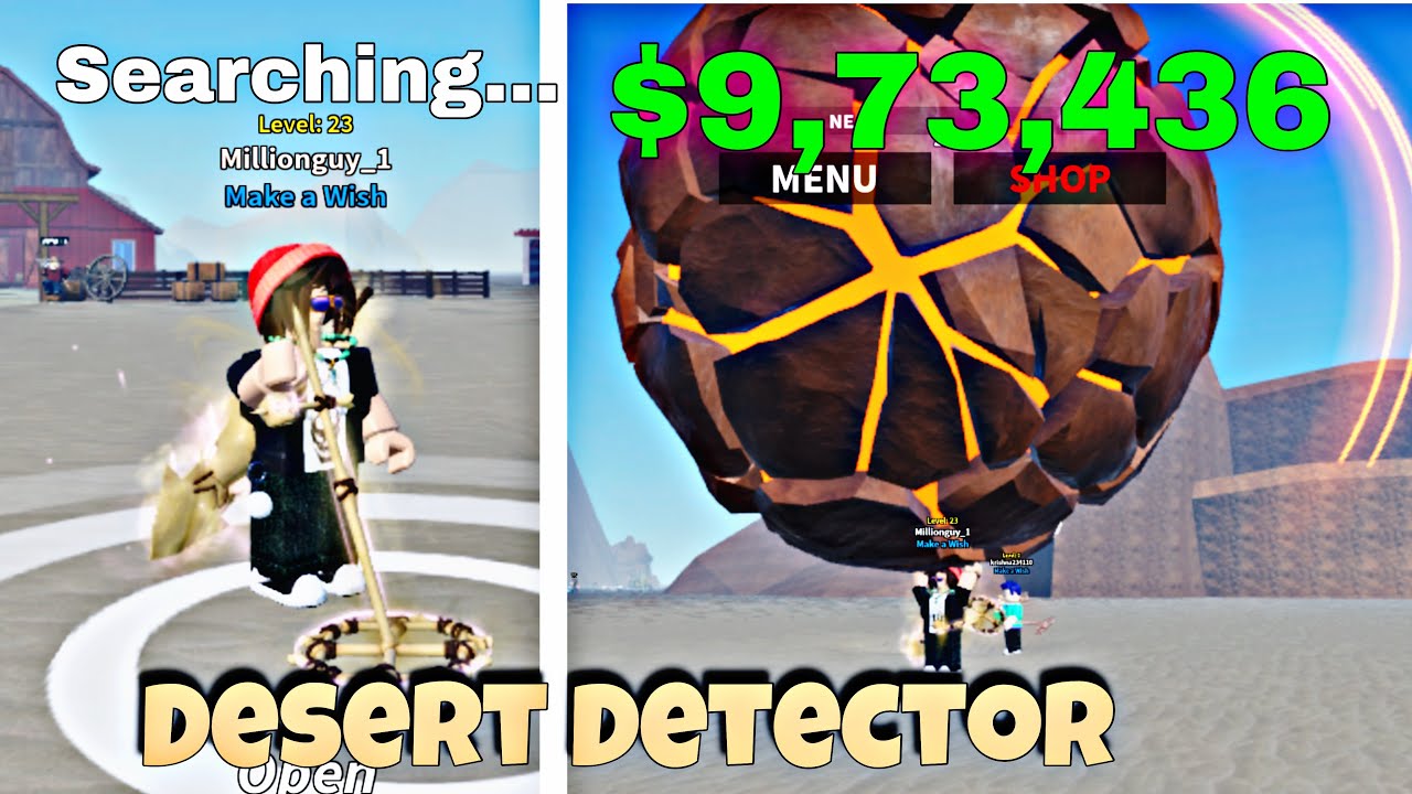 Can Roblox Desert Detector REALLY Lead to RICHES?$ Find Out Now! - YouTube