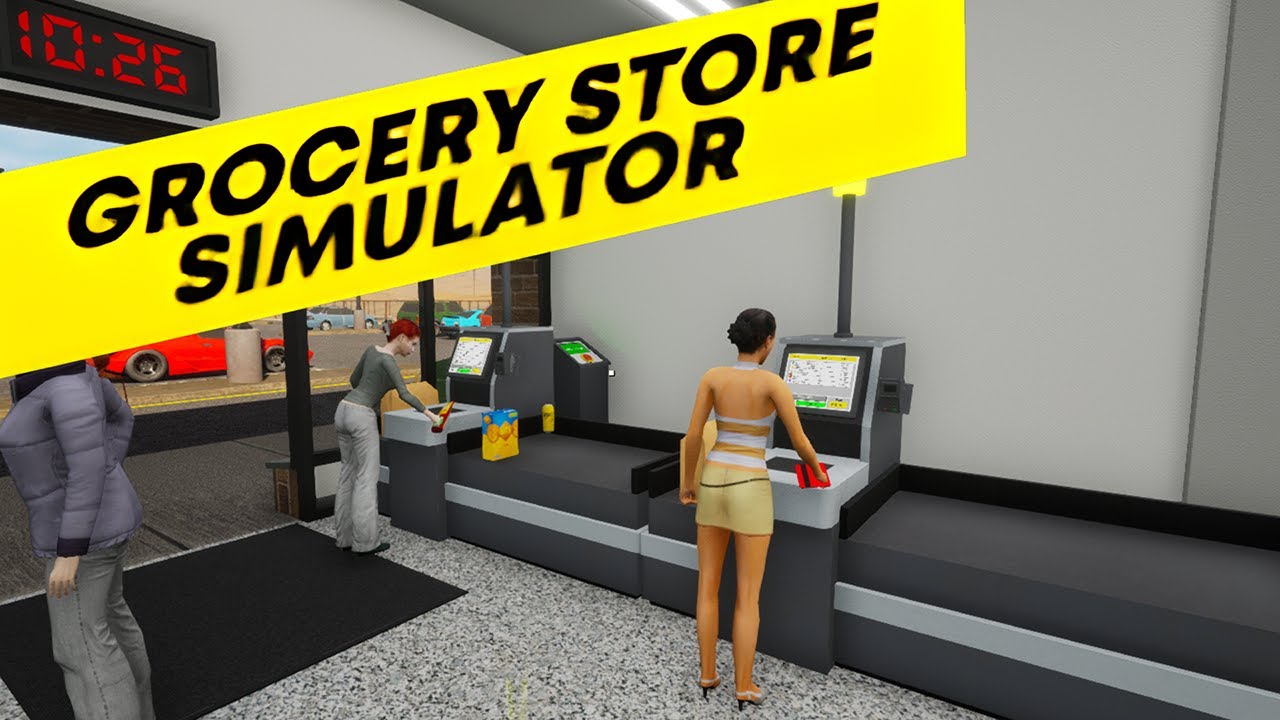 Grocery Store Simulator deutsch #15 - Checkout Upgrade & Laden ...