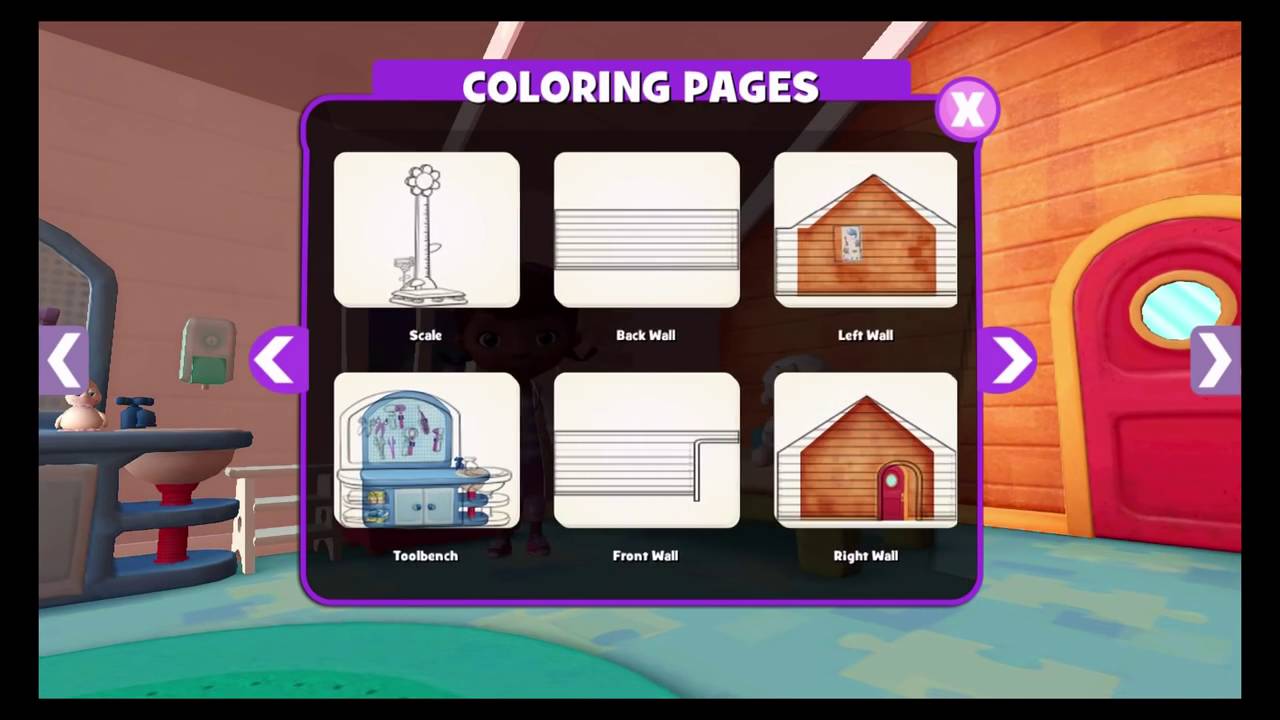 Doc McStuffins Color And Play 3D Paint for Children GamePlay HD - YouTube