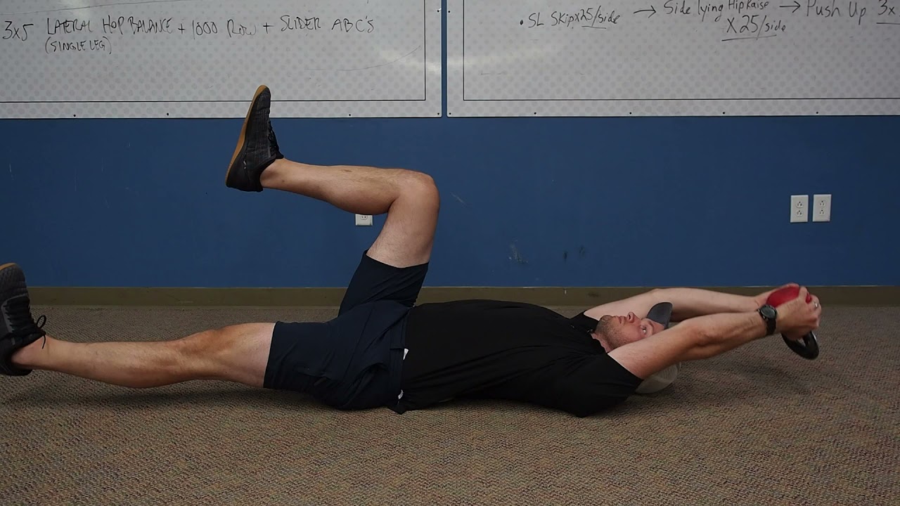 Deadbug Progression - Advanced - YouTube