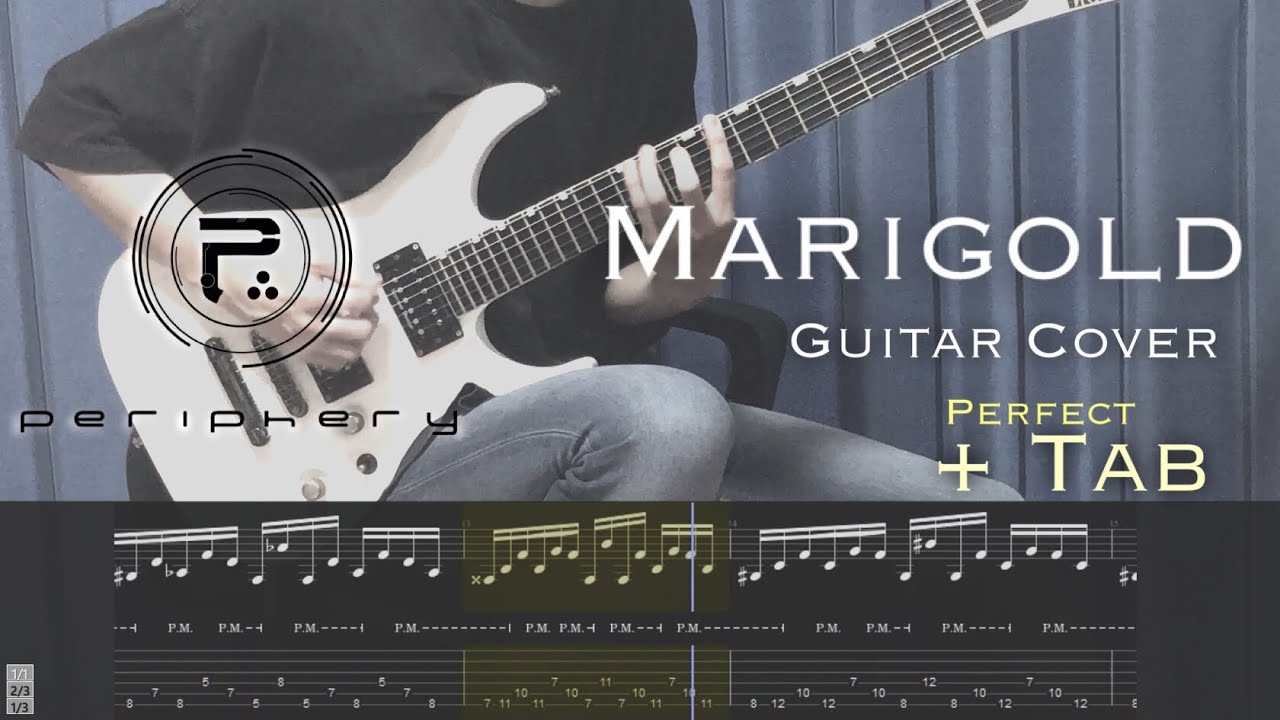 (TAB) Periphery - Marigold (Guitar Cover + TAB) - YouTube