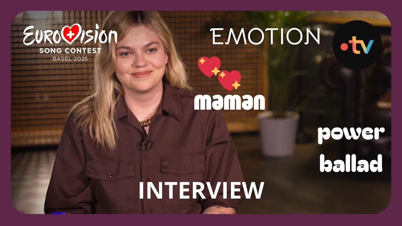 Louane à l'Eurovision : Interview exclusive ! - YouTube