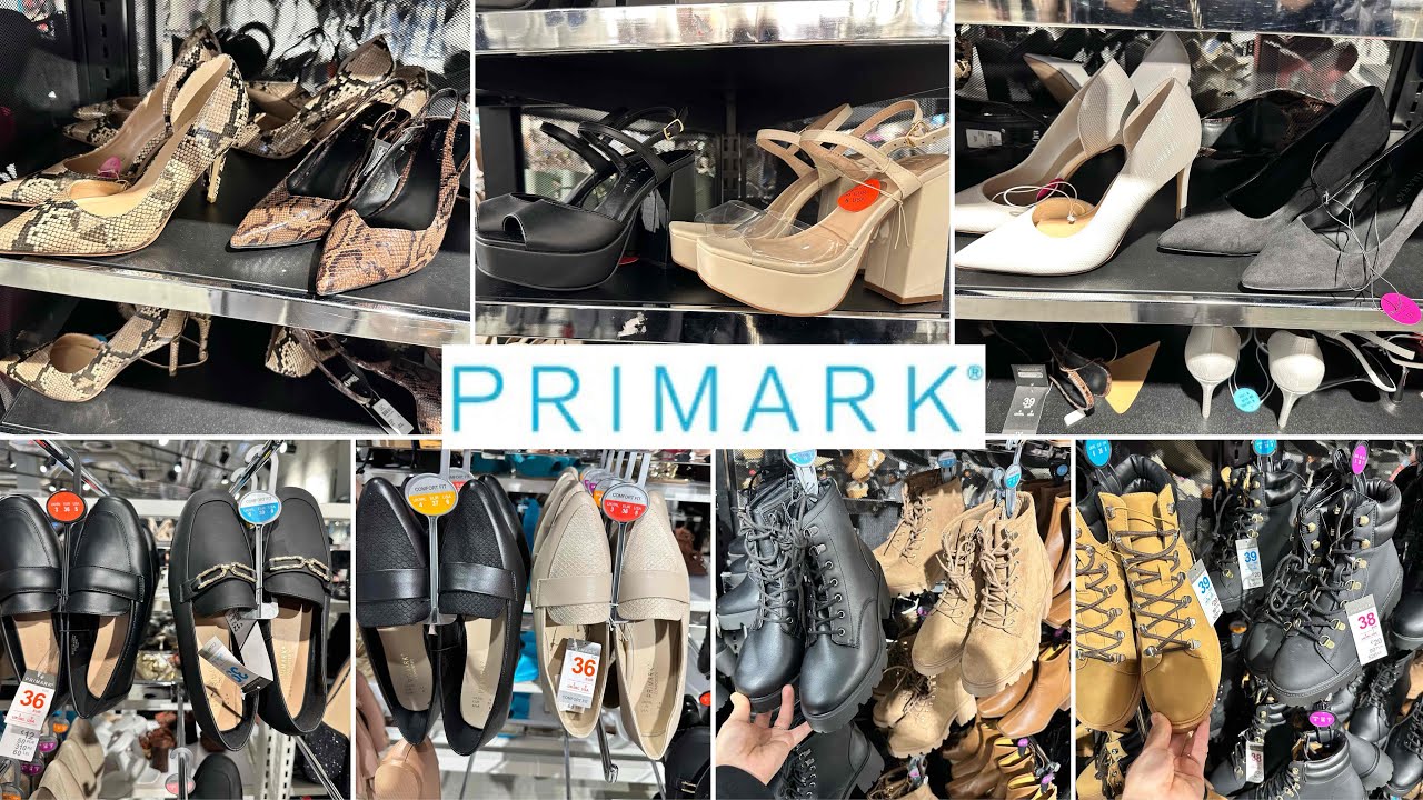 Primark women’s shoes new collection - October 2023 - YouTube