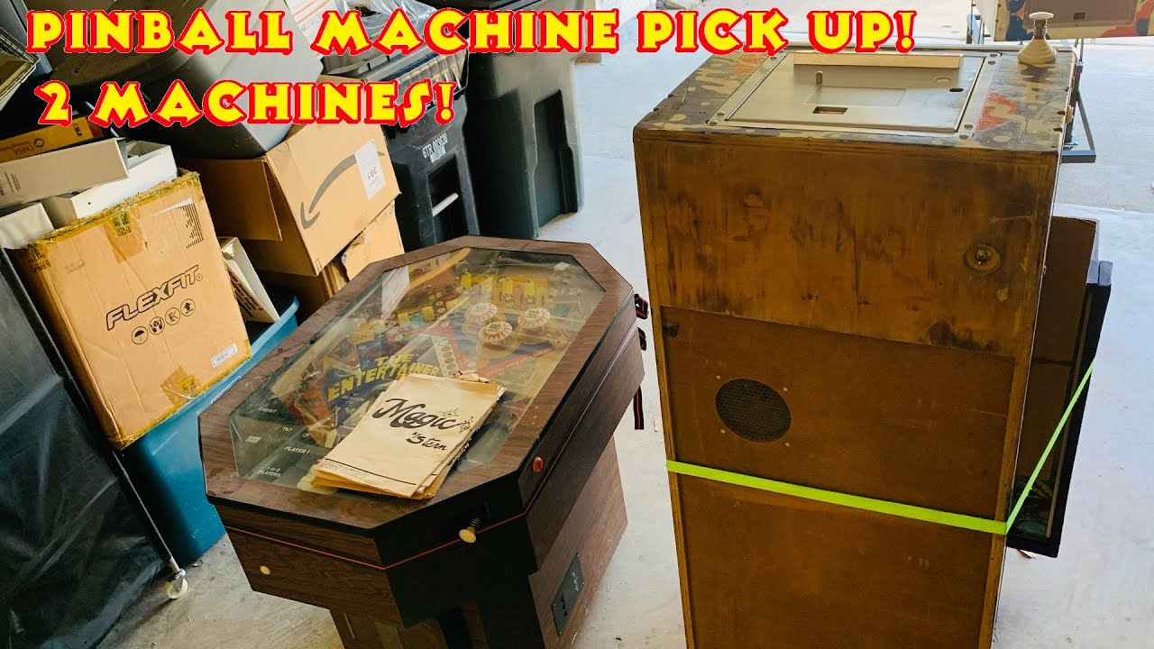 Pinball Pick Up - Stern Magic & Cocktail Roy Clark Pinball Machines ...