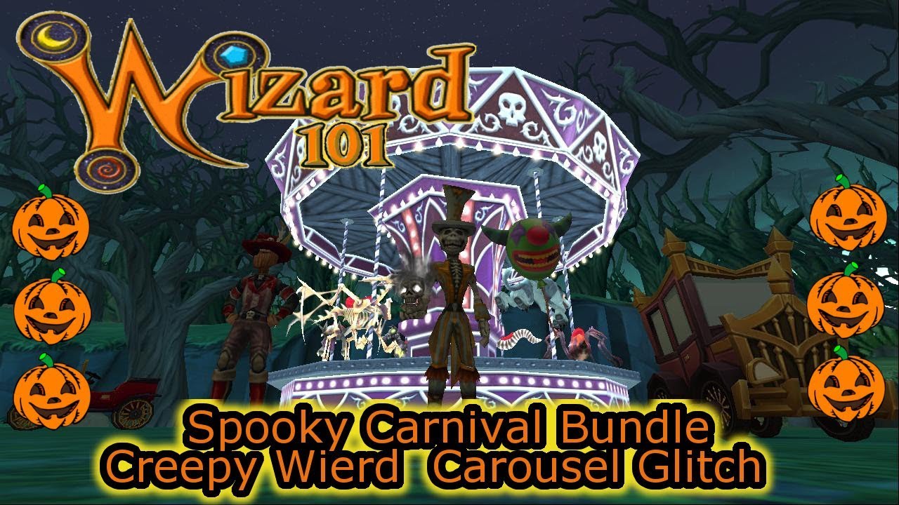 Wizard101 Spooky Carnival Bundle The Coolest, Wierdest Secret Glitch ...