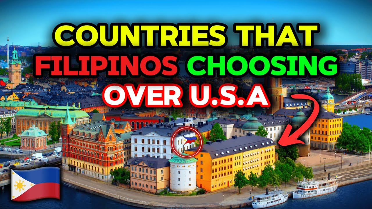 Top 10 Countries Filipinos Are Choosing Over the US in 2025 - YouTube