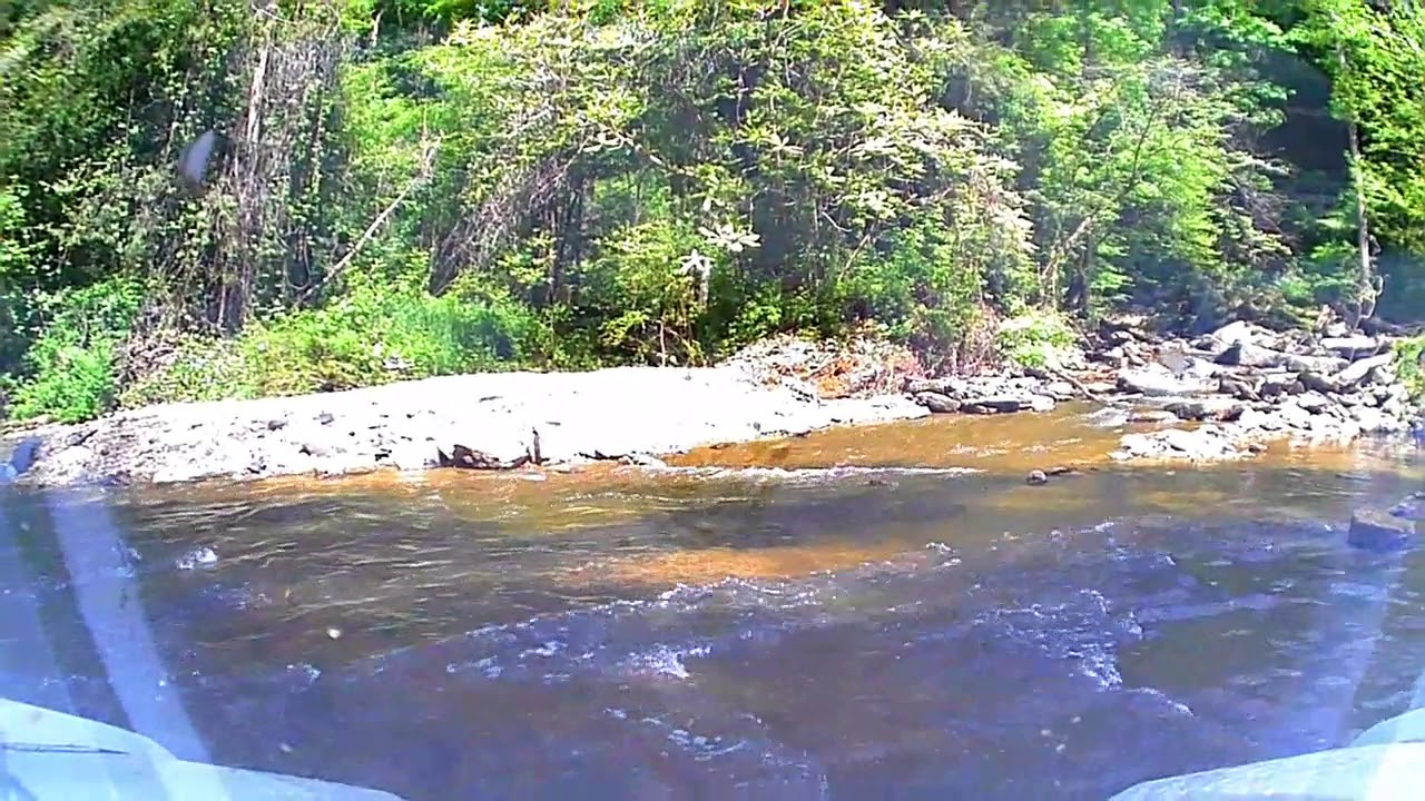 Trail, Creek, Mud Riding at Shit Creek, TN on Yamaha Viking part 2 ...