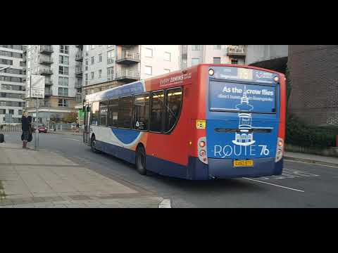 Here is the stagecoach bus 27830 on the number 76 in Basingstoke with ...