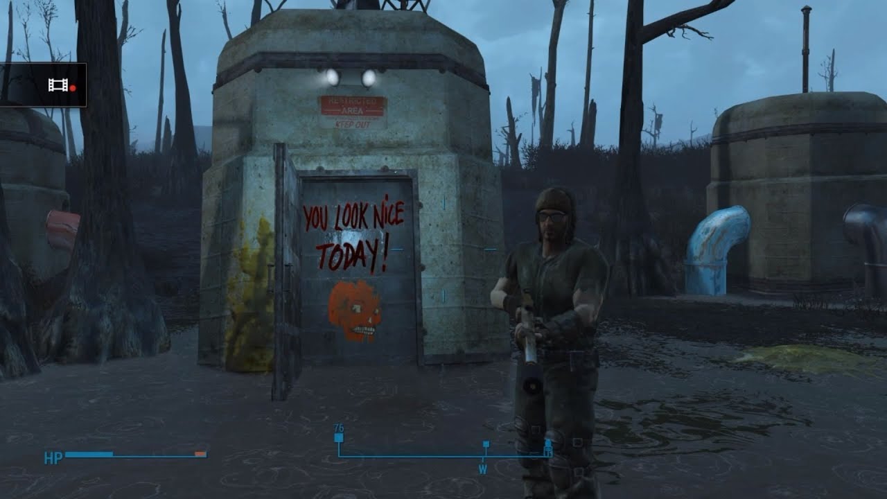 Fallout 4- Easy way to take down Mirelurk Queen for trophy. - YouTube