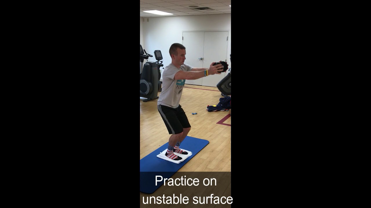 Stick position with weight - YouTube