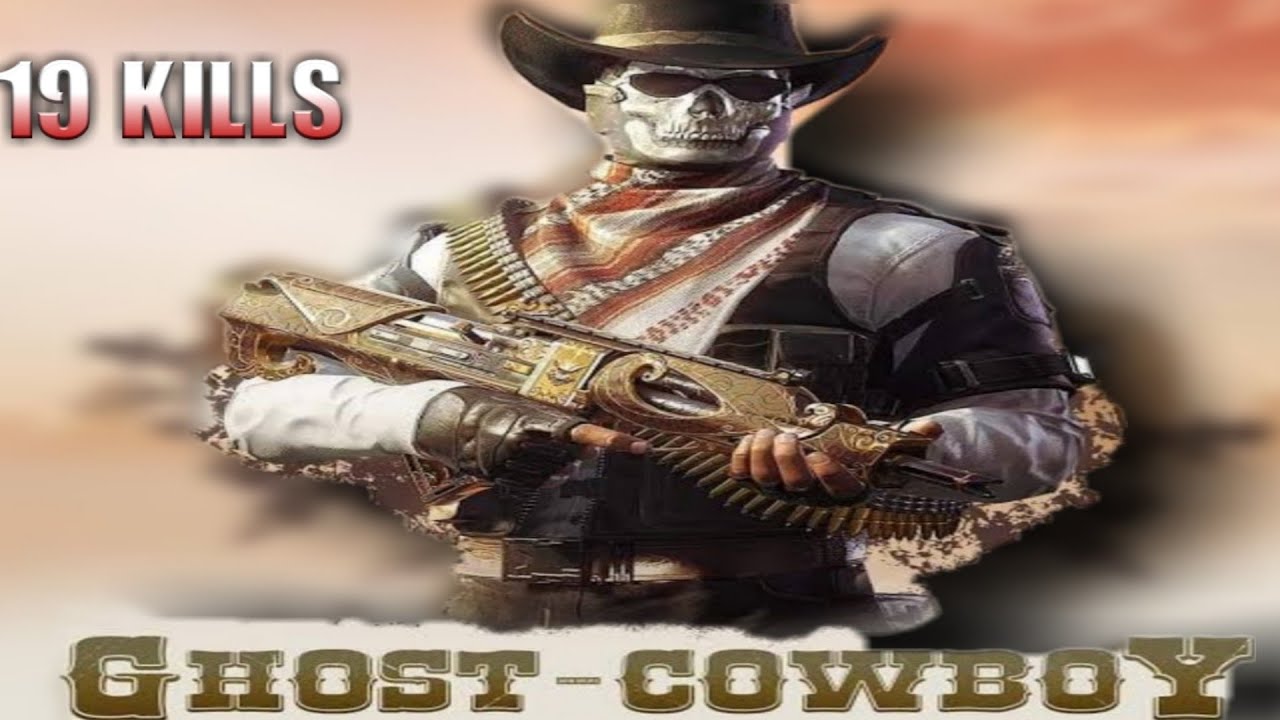 Ghost Cowboy Gameplay in Call of Duty Mobile Battle Royale | Bike Rider ...