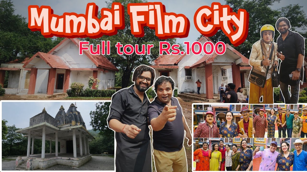 Film city mumbai tour | live shooting | bollywood ka Kala Sach 😱 | film ...