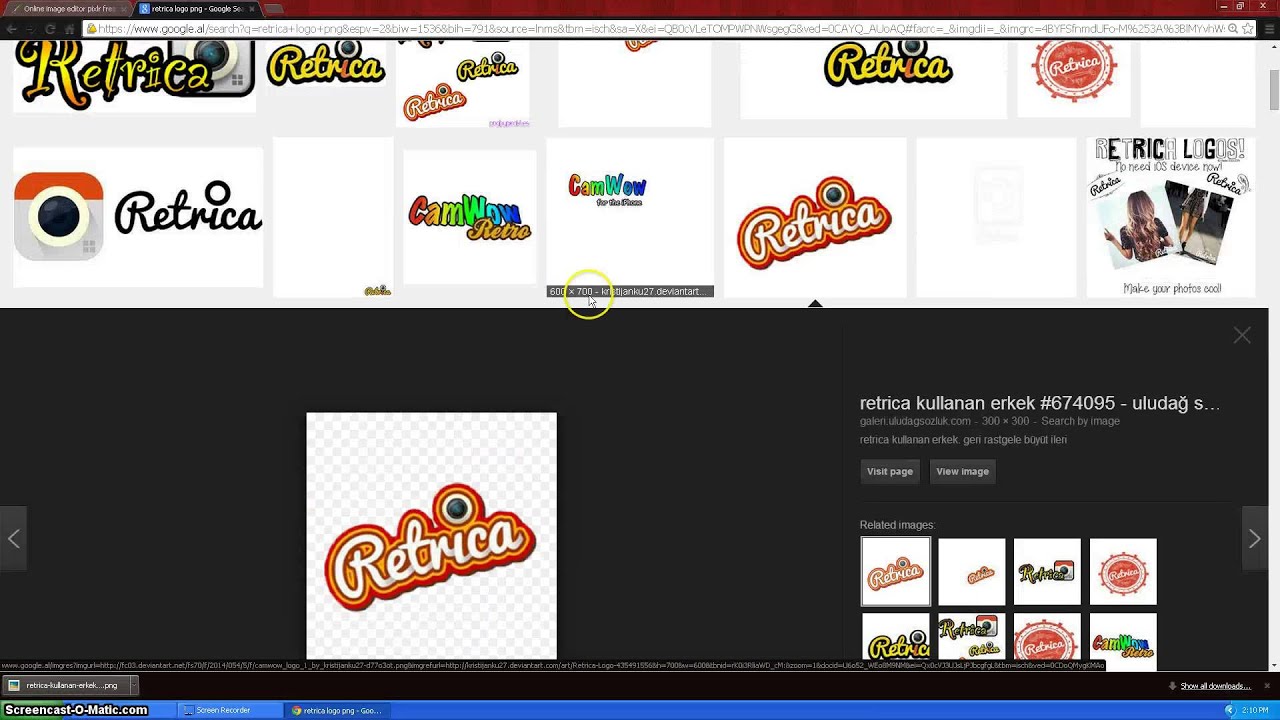How to make a retrica photo with pixlr 2014 - YouTube
