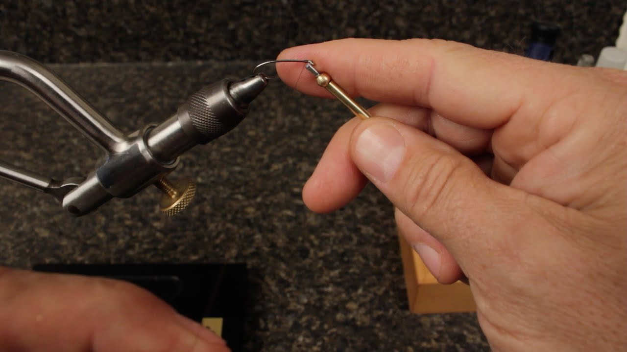 Using a Whip Finish Tool to Cut Thread - YouTube