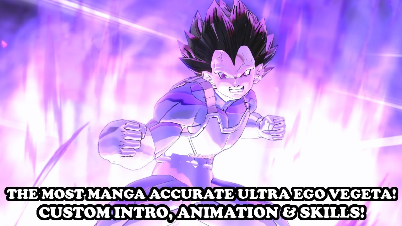 The Most Manga Accurate ULTRA EGO ZENKAI VEGETA! Custom Intro ...