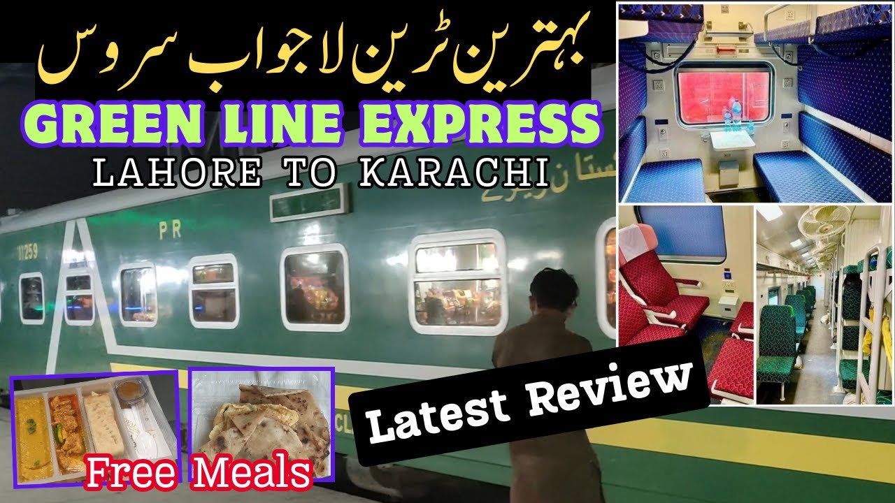 Green Line Express Premium Train Review 2023 | Fastest Travel in AC ...