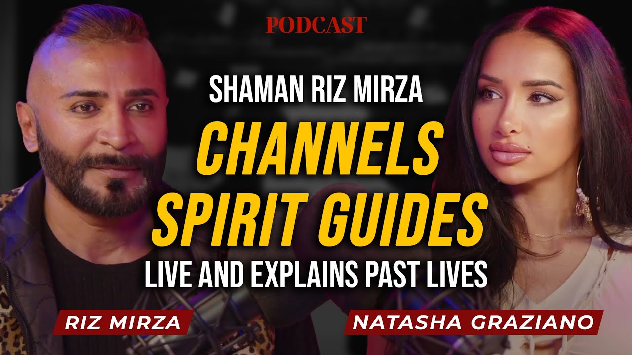 Shaman Riz Mirza channels spirit guides LIVE and explains past lives ...