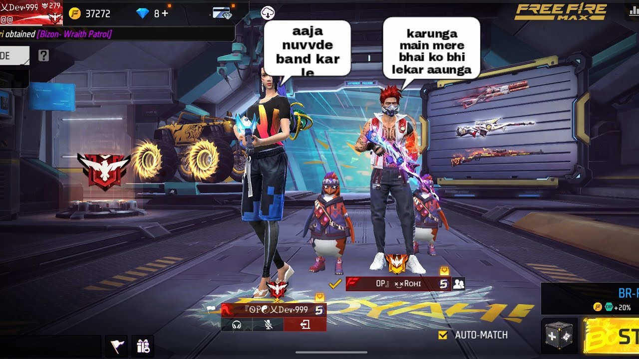 custom match 1vs2 op Dev 99. versus op Rohit SK Sahil Boss video - YouTube