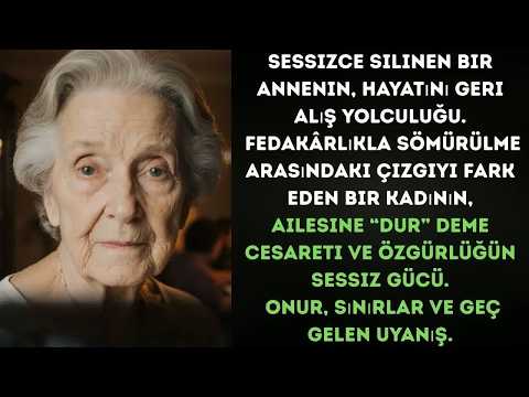 Sessizce Görmezden Gelinen Bir Annenin Hayatını ve Onurunu Geri Alışı