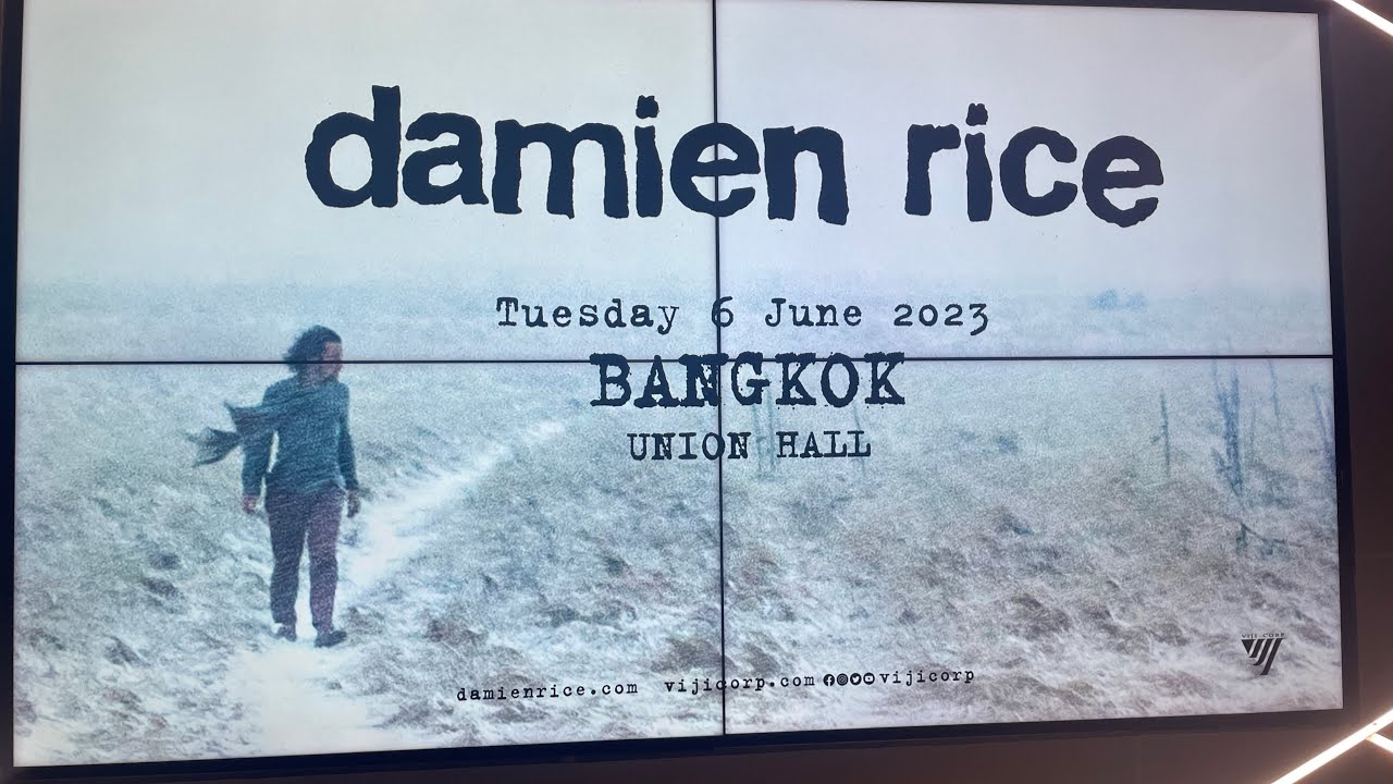 Damien Rice - Volcano - BANGKOK 2023 - YouTube