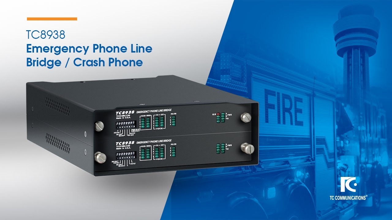 Emergency Phone Line Bridge/Crash Phone | TC8938 - YouTube
