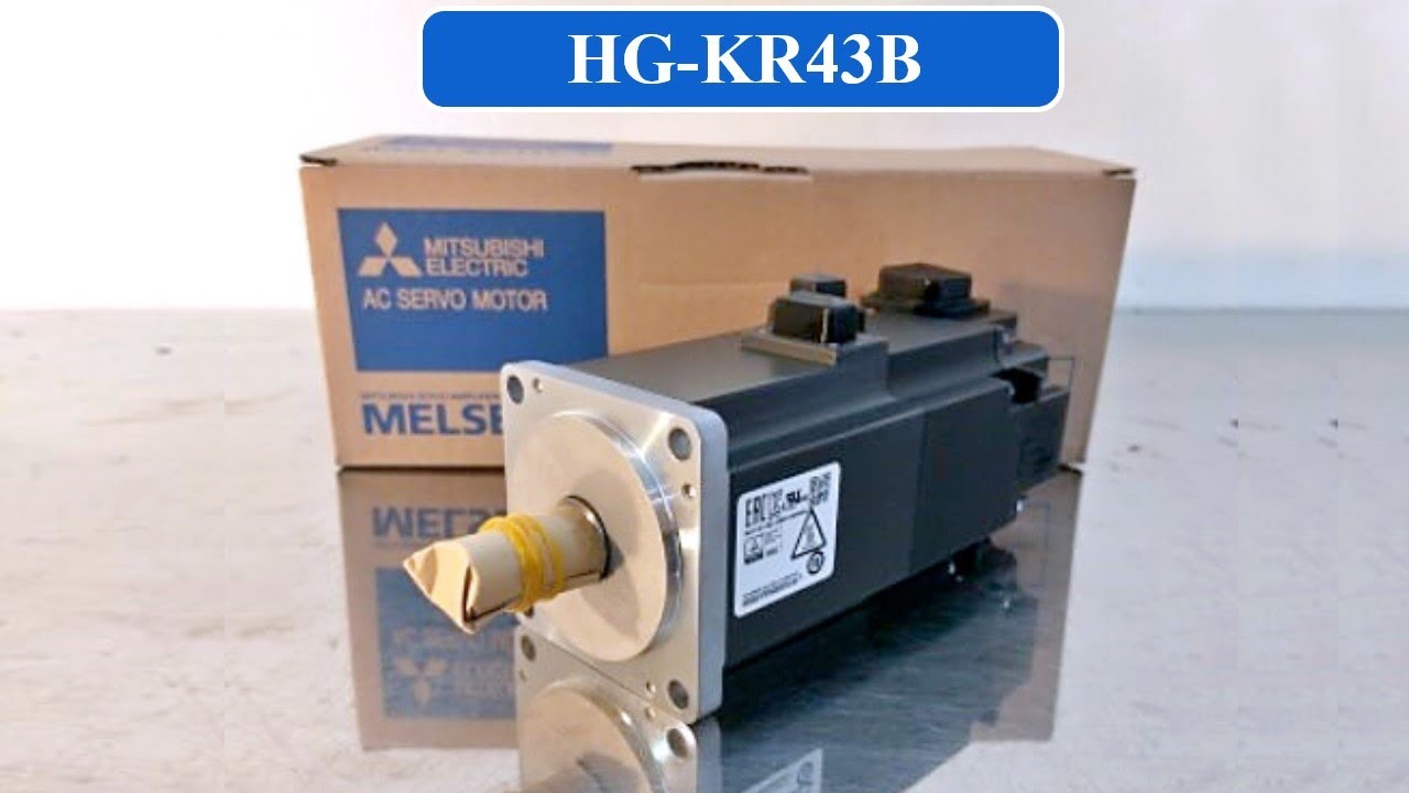 Động cơ Servo Motor HG-KR43B Mitsubishi - YouTube