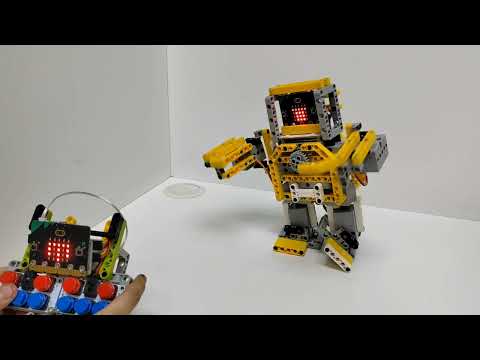microbit humanoid robot for kids to explore. #fypage #microbit # ...
