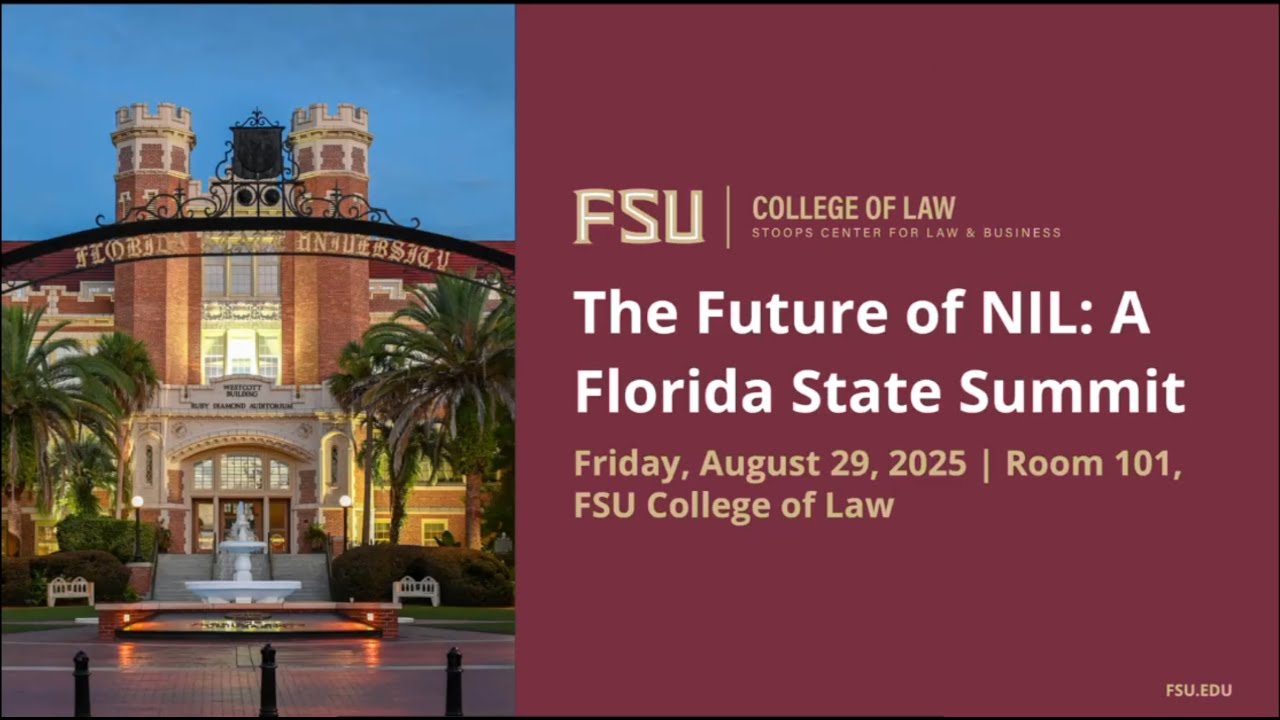 The Future of NIL: A Florida State Summit - YouTube