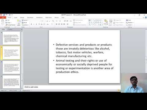 Ethical issues in production - YouTube