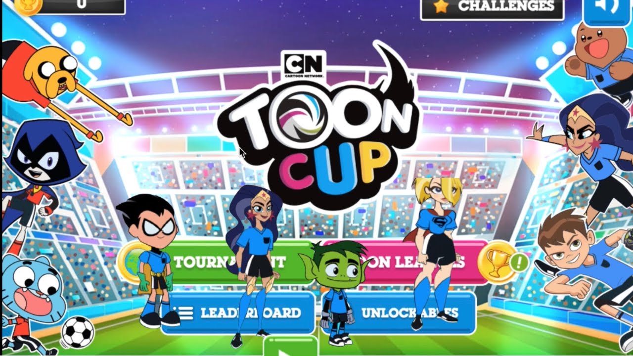 Teen Titans - Toons League Cup GAME on Cartoon Network - YouTube