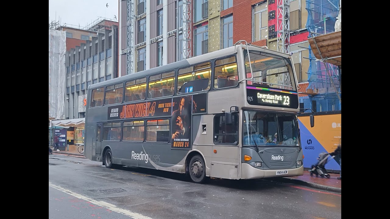 [Old.Bus, Old Route] Reading Buses 805 YN54AEW@Berry 23 (Friar Street ...