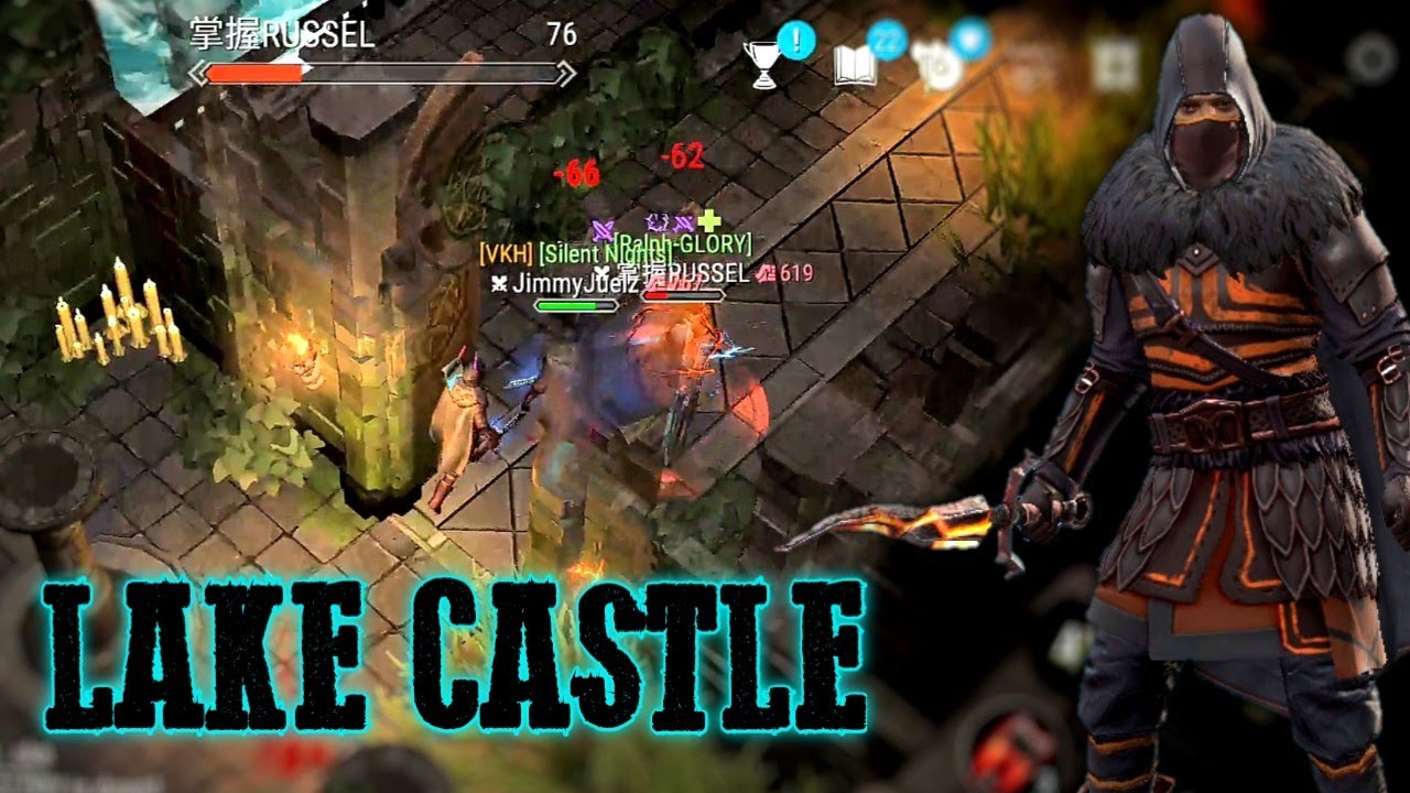 First Trip to Lake Castle (Duo) | Frostborn Survival - YouTube