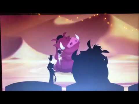 The Lion King 1 1/2 (2004): Timon and Pumbaa Theater Scene #8 - YouTube