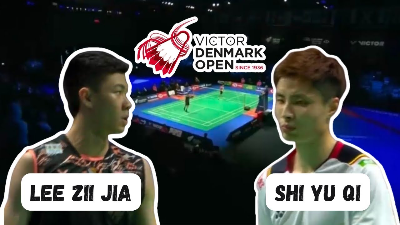 Badminton 2023 Final - Lee Zii Jia vs Shi Yu Qi Denmark Open 2022 - YouTube