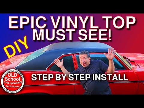Vinyl Top Tutorial for Beginners: Start Your DIY Project Today