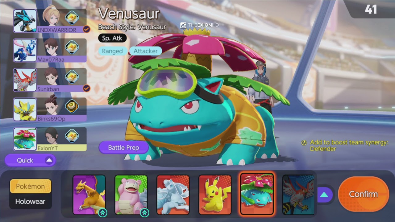 [2021/11/01] chillin (Pokemon Unite) - YouTube