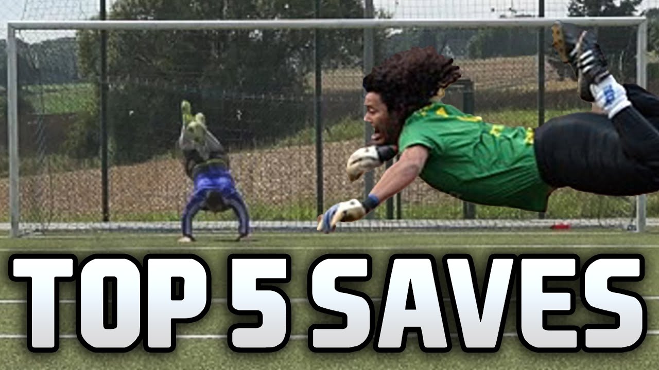 TOP 5 SAVES OF THE MONTH from Meti [August] ft. Higuita Save - YouTube