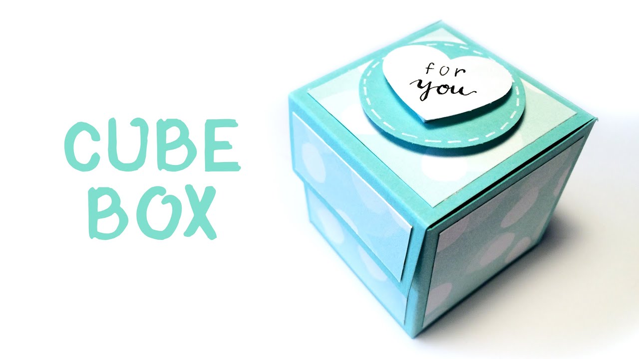 2 inch Cube Box w/ Magnetic Closure Tutorial - YouTube